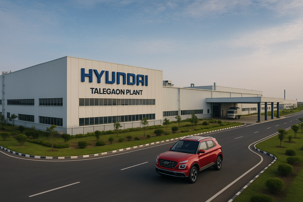 Hyundai Talegaon Plant Powers India Manufacturing Expansion