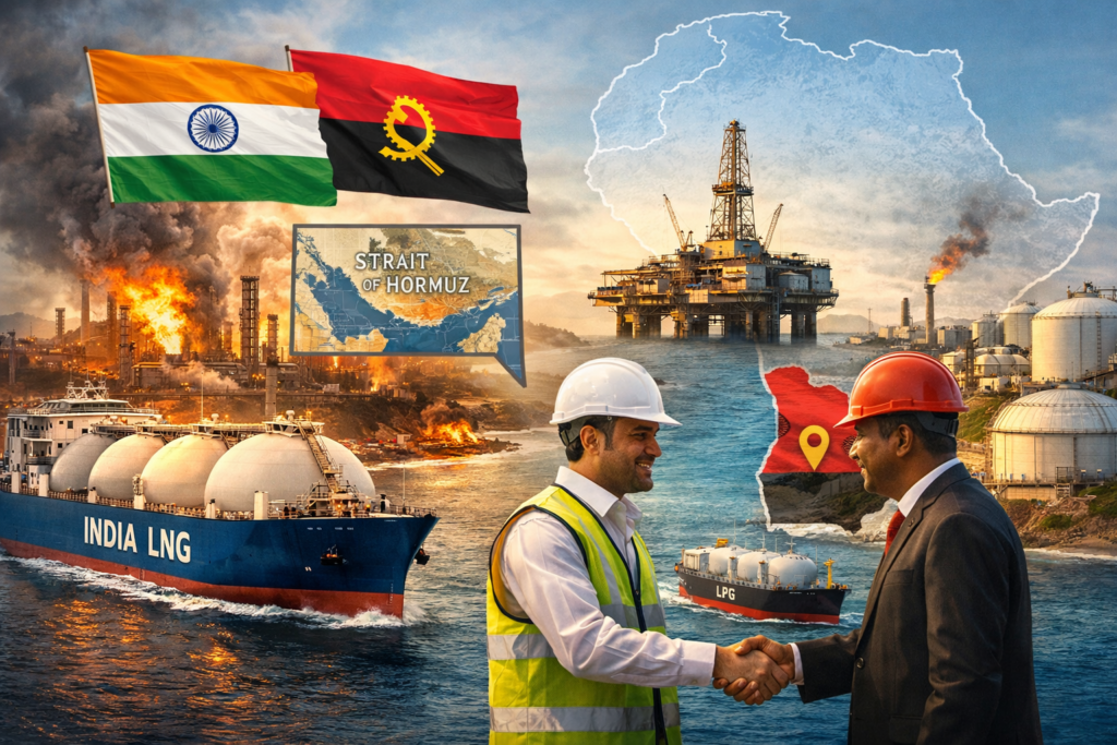 India Energy Pivot: Turning to Angola Amid Global Gas Challenges